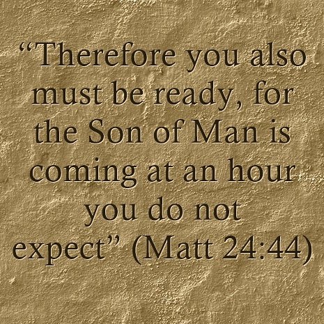 matthew-24 – CHRIST MORAVIAN CHURCH